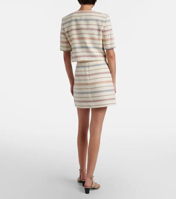 Veronica Beard Bohemia Mini Skirt