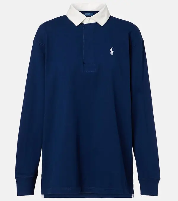 Polo Ralph Lauren Cotton Polo Sweatshirt - Blue