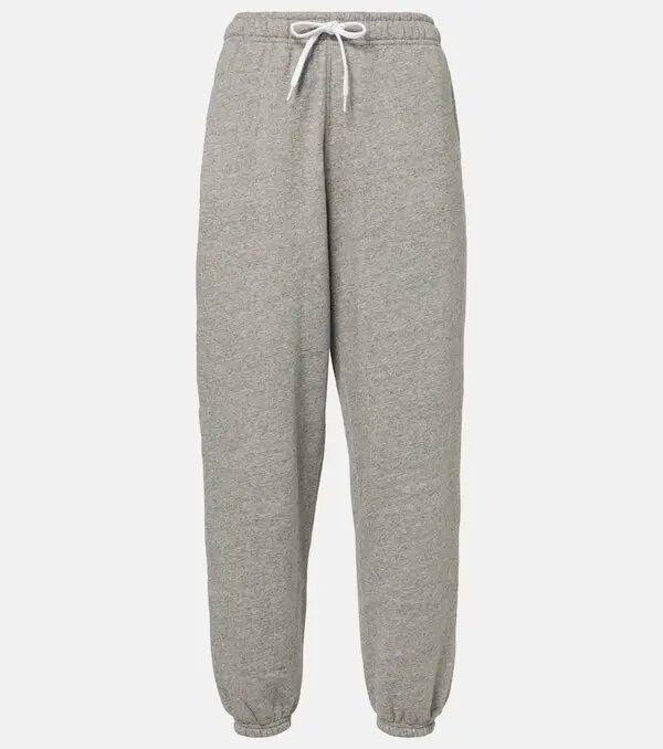 Polo Ralph Lauren Dark Vintage Heather Cotton-blend Sweatpants - Grey