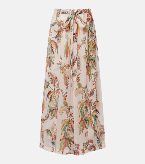 Etro Printed Maxi Skirt - Multicoloured