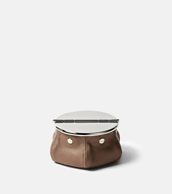 GIOBAGNARA Laurence Bean Bag Leather Ashtray