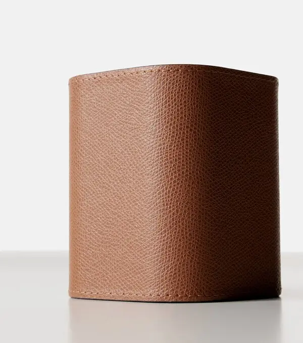 GIOBAGNARA Polo Leather Pen Pot