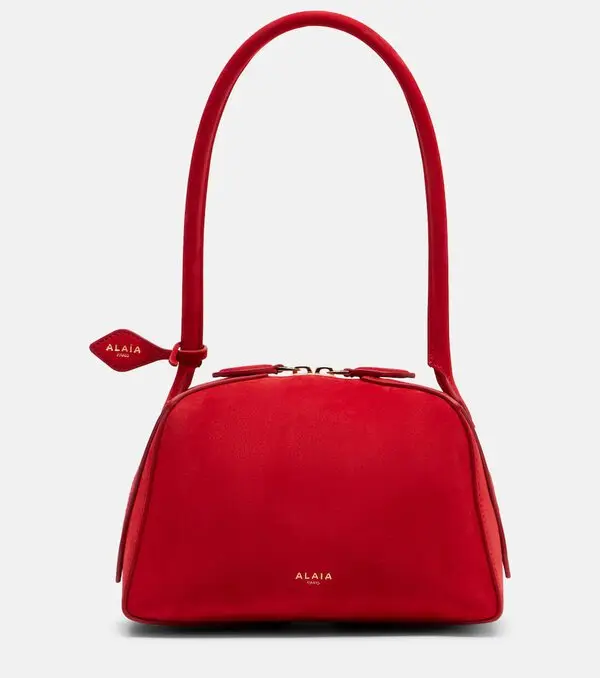 Alaïa Le Bouledogue Small Shoulder Bag - Red