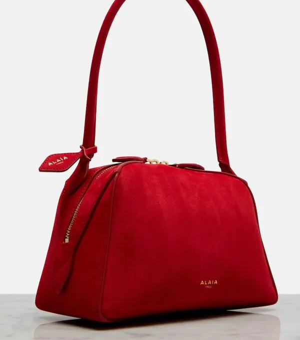 Alaïa Le Bouledogue Small Shoulder Bag - Red