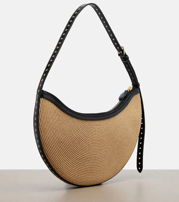 Alaïa Demi Lune Shoulder Bag - Beige