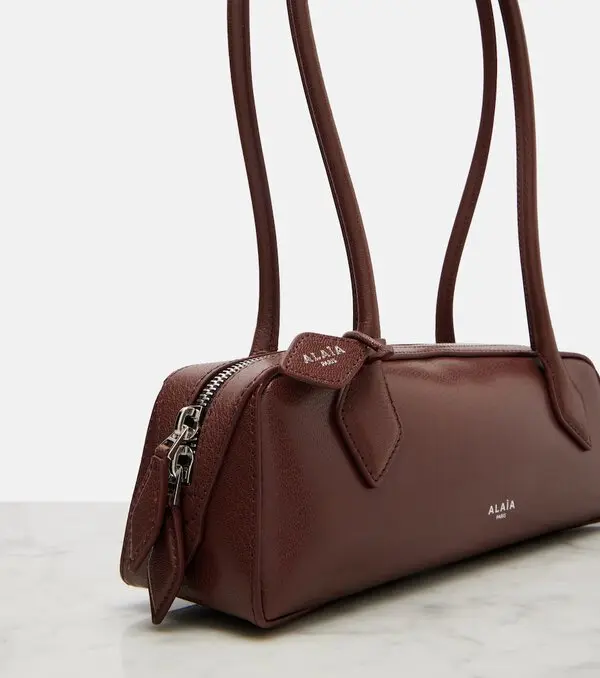 Alaïa Le Teckel Small Leather Shoulder Bag - Brown