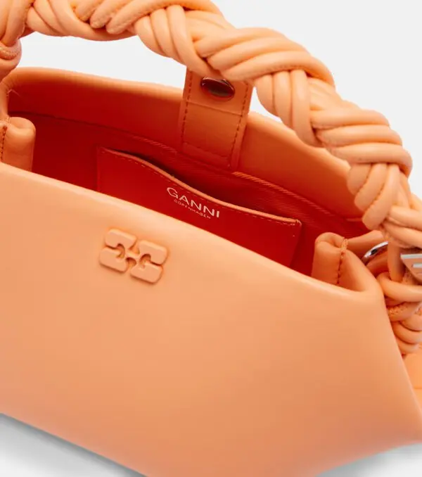 GANNI Bou Mini Top-handle Bag - Orange