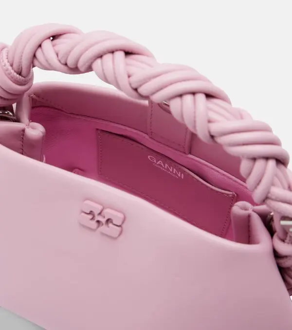 GANNI Bou Mini Top-handle Bag - Pink