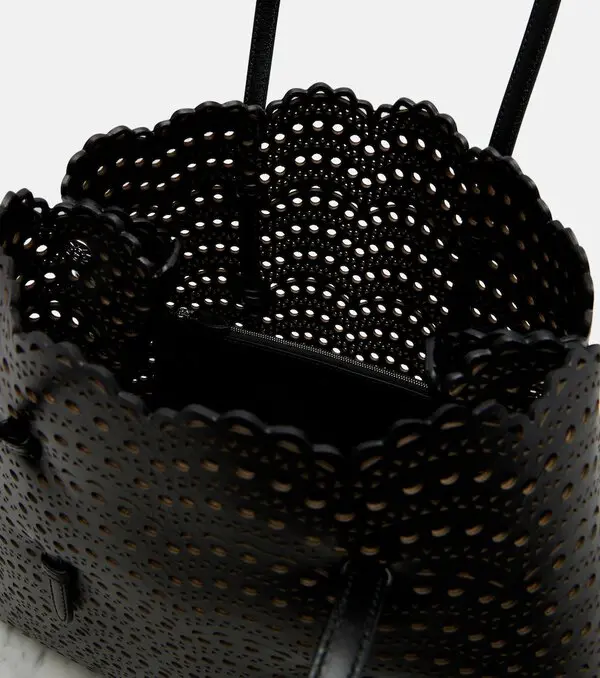 Alaïa Vienne Leather Tote Bag - Black