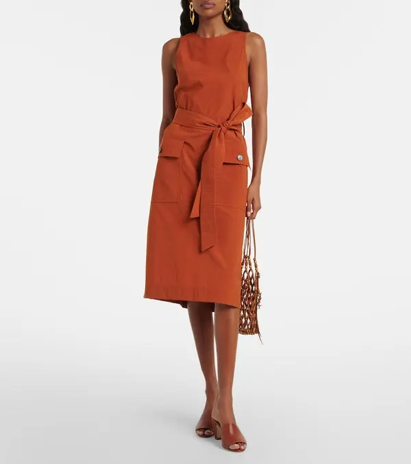 Manolo Blahnik Rapalla Leather Mules - Brown