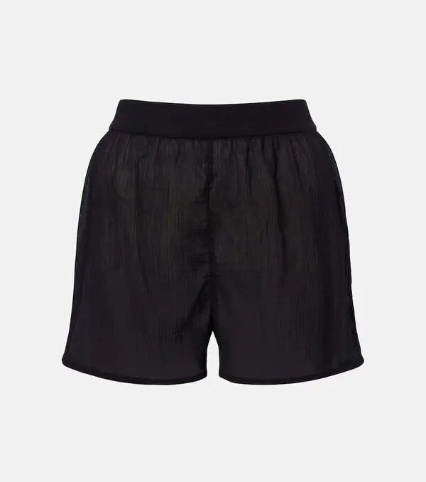 VIX PAULA HERMANNY Yana Cotton Shorts - Black