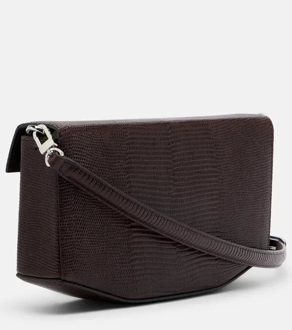 TOTEME Small Leather Shoulder Bag - Brown