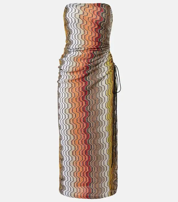 Missoni Wave Lamé Beach Dress - Multicoloured