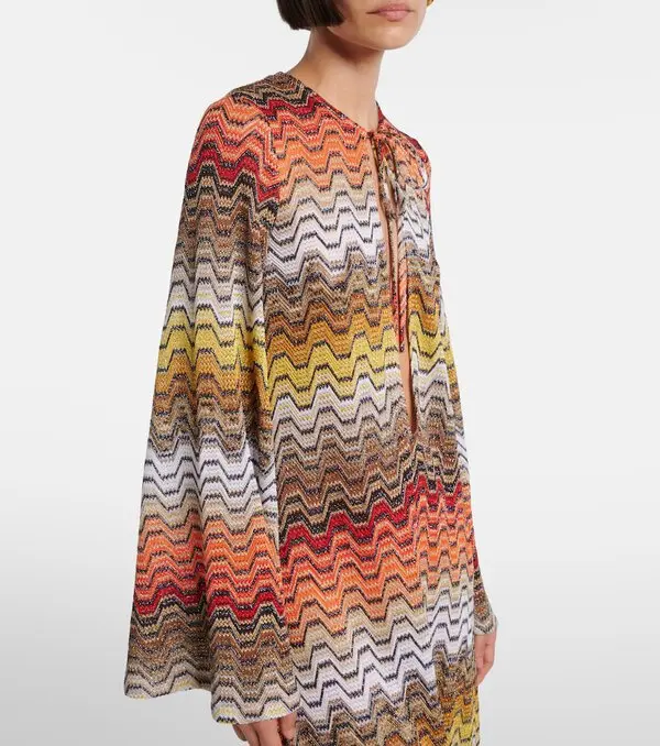 Missoni Wave Lamé Beach Dress