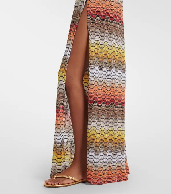 Missoni Wave Lamé Jumpsuit - Multicoloured