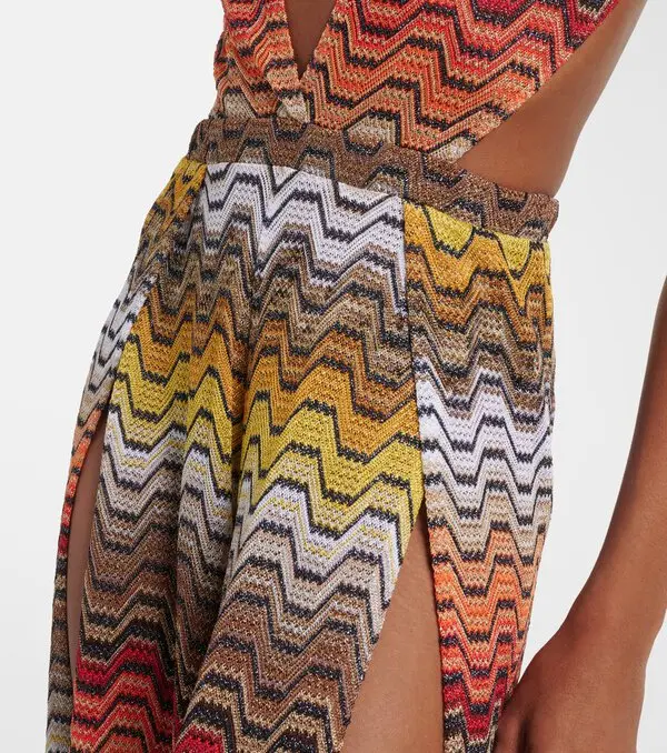 Missoni Wave Lamé Jumpsuit - Multicoloured