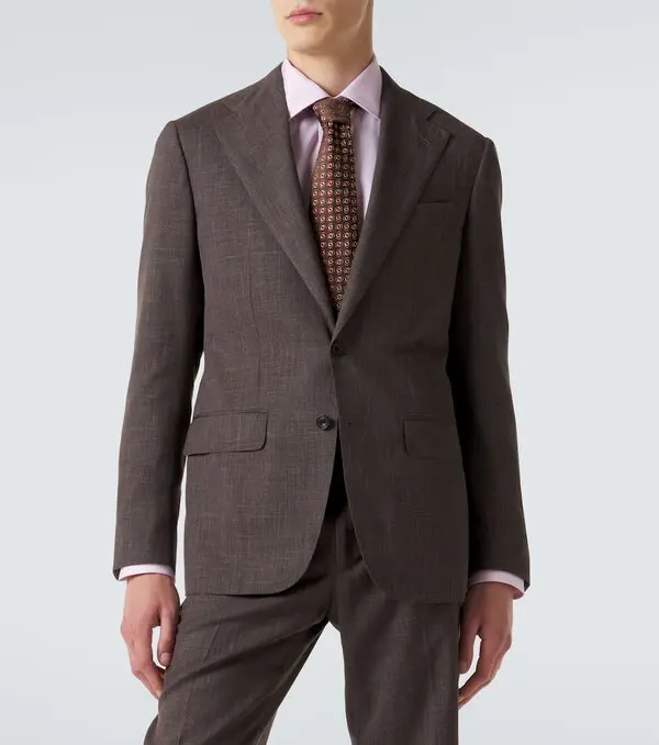 Thom Sweeney Wool, Silk, And Linen Suit