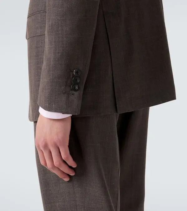 Thom Sweeney Wool, Silk, And Linen Suit