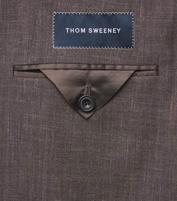 Thom Sweeney Wool, Silk, And Linen Suit