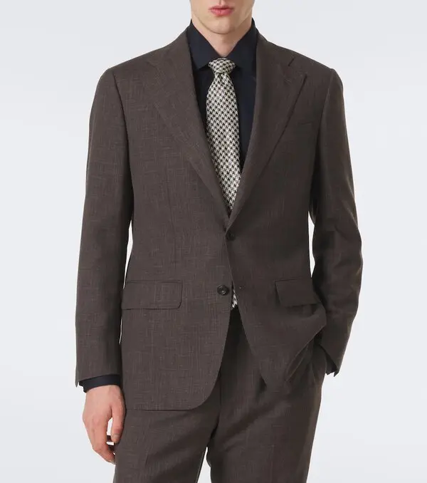 Thom Sweeney Wool, Silk, And Linen Suit