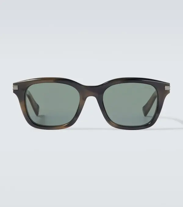 Zegna Square Sunglasses - Green