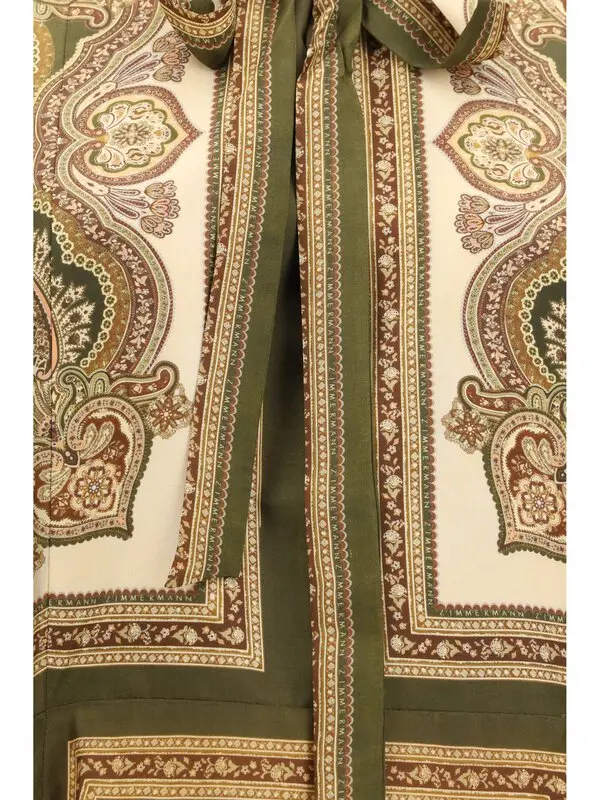 Zimmermann Mahon Tunic Dress - Multicolor