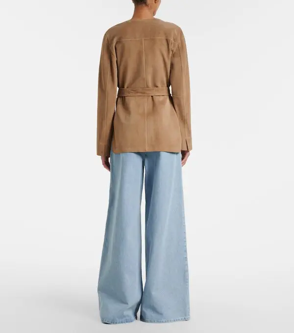 Max Mara High-rise Wide-leg Jeans - Blue
