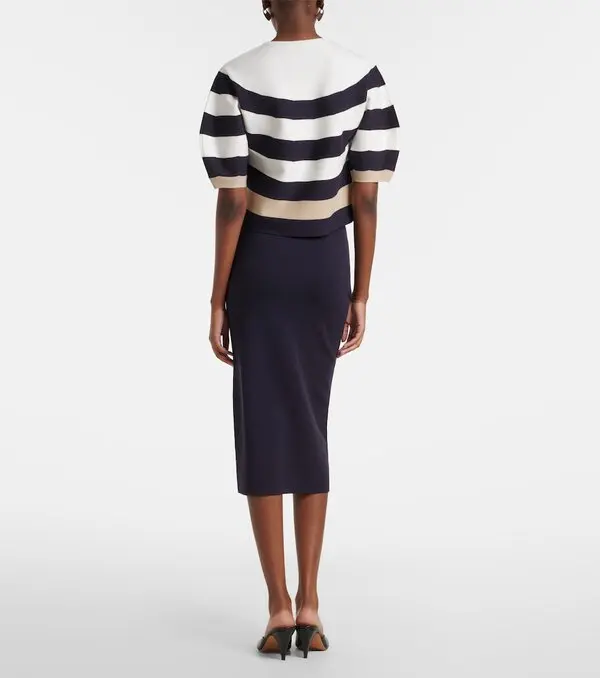 Max Mara Knitted Pencil Skirt