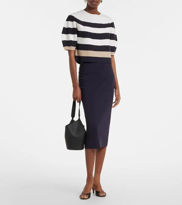Max Mara Knitted Pencil Skirt