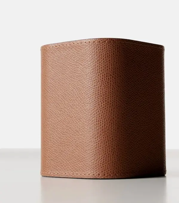 GIOBAGNARA Polo Leather Pen Pot