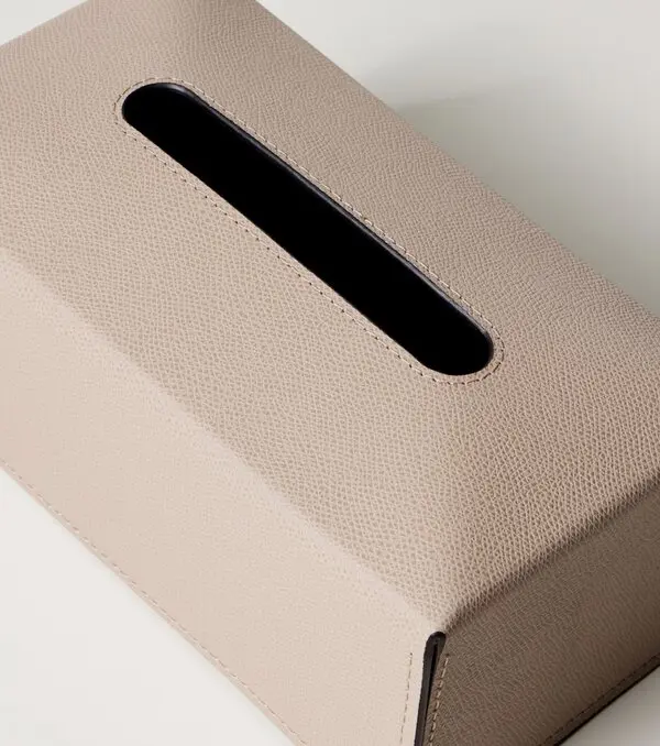 GIOBAGNARA Leather Tissue Holder