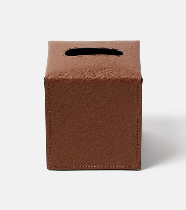 GIOBAGNARA Leather Tissue Holder
