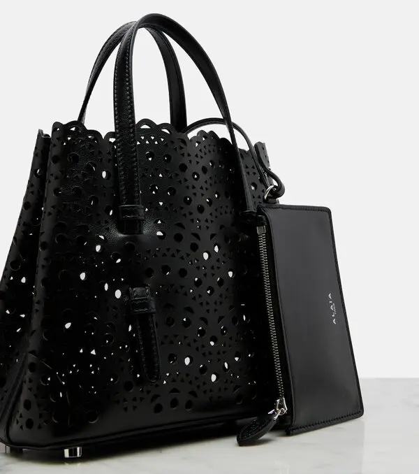 Alaïa Mina 20 Vienne Leather Top-handle Bag