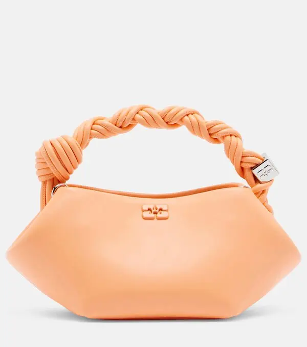 GANNI Bou Mini Top-handle Bag - Orange
