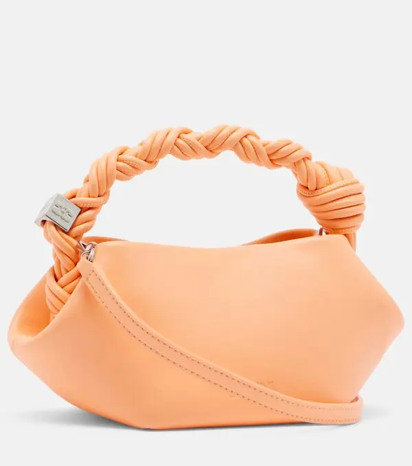 GANNI Bou Mini Top-handle Bag - Orange