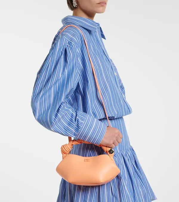 GANNI Bou Mini Top-handle Bag - Orange