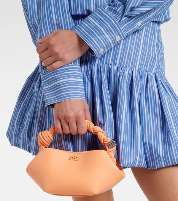 GANNI Bou Mini Top-handle Bag - Orange