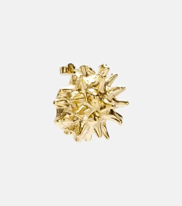 YSSO Sea Urchin 24kt -plated Earrings