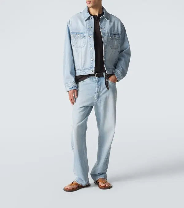 Studio Nicholson Riso Straight Jeans - Blue