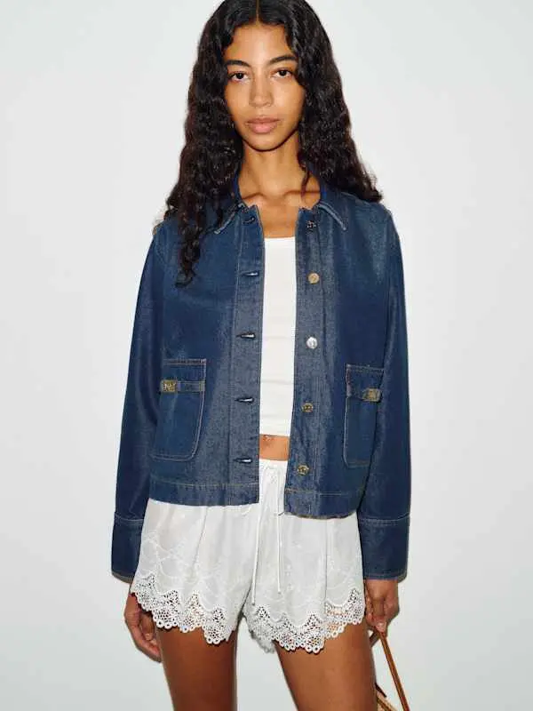 REFORMATION Everton Denim Jacket