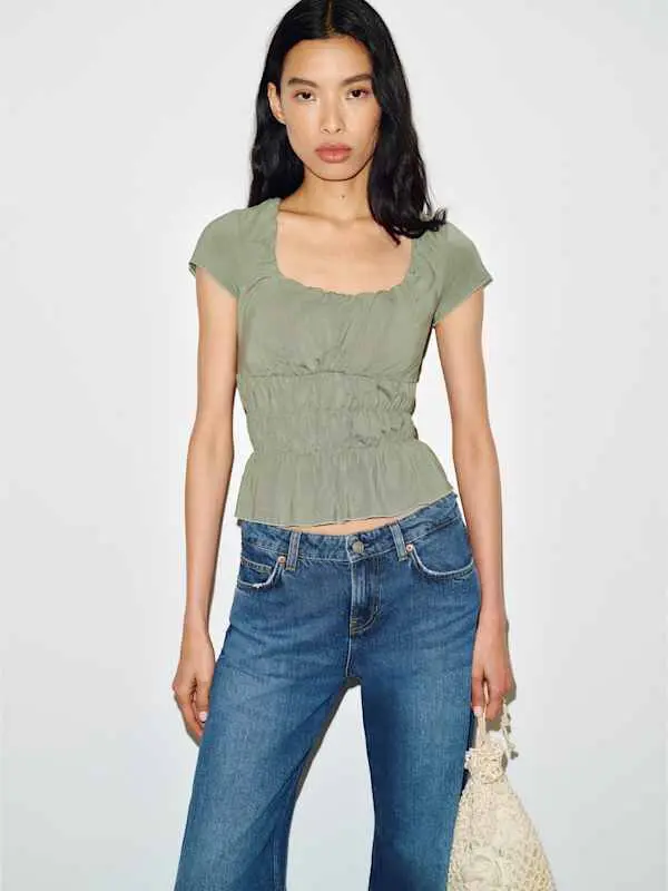 REFORMATION Milena Knit Top