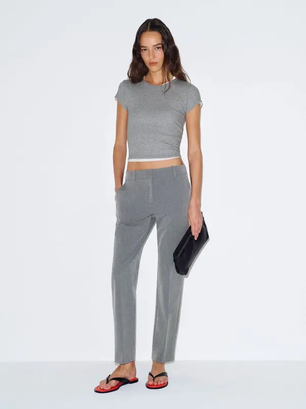 REFORMATION Olive Pant - Grey