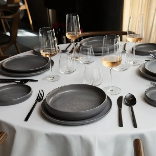 FORTESSA Iceland Volcanic 12-piece Dinnerware Set