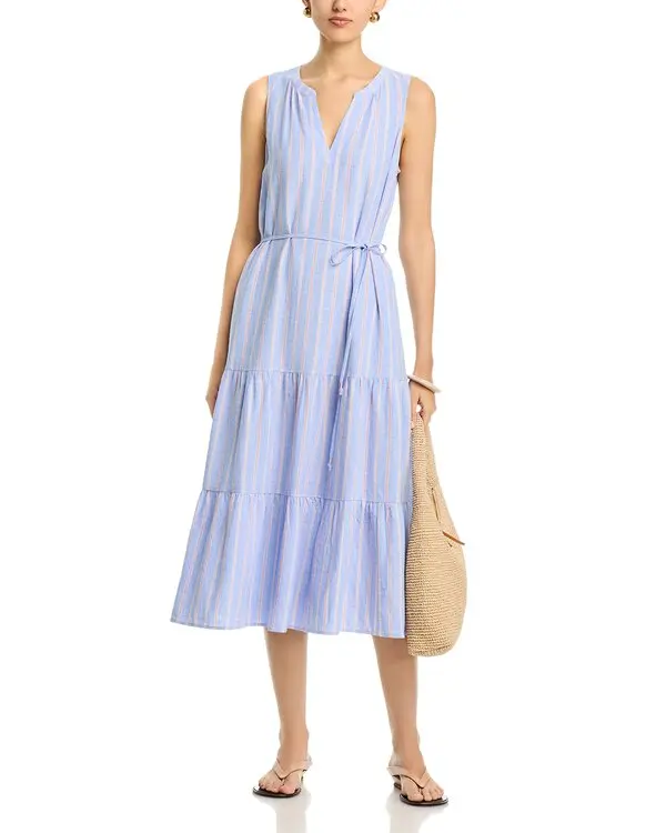 Tommy Bahama Sea Salt Bay Sleeveless Tiered Sundress