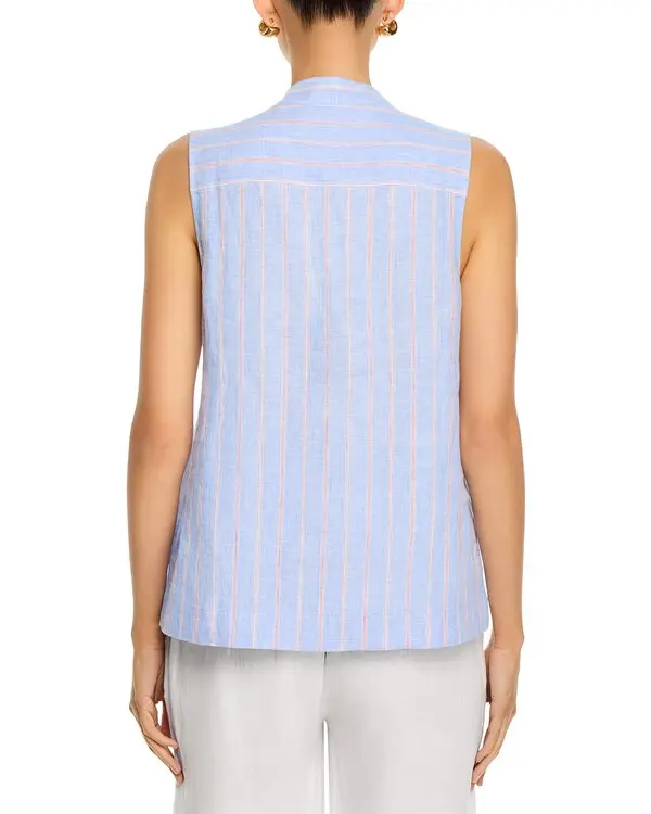 Tommy Bahama Sea Salt Bay Sleeveless Linen Top