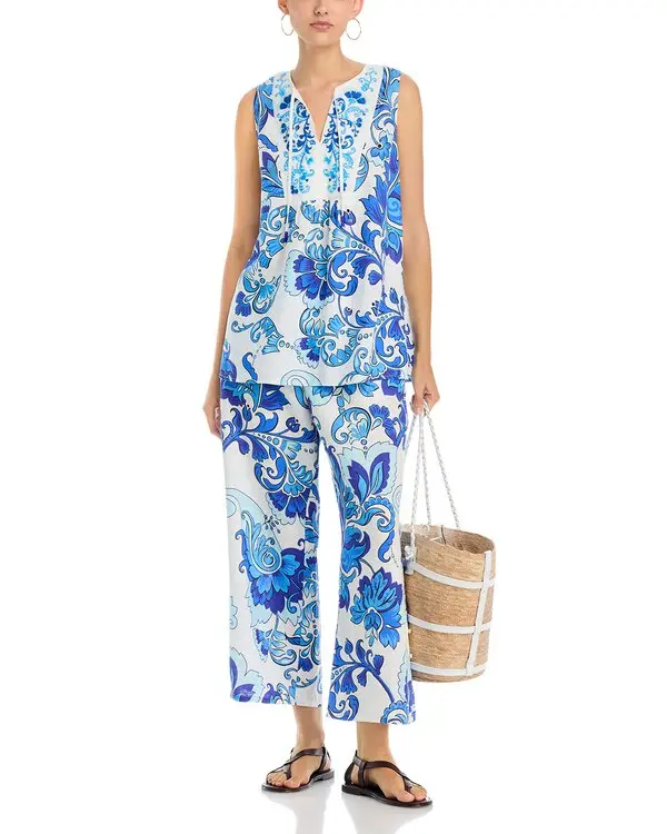 Johnny Was Linen Tunic