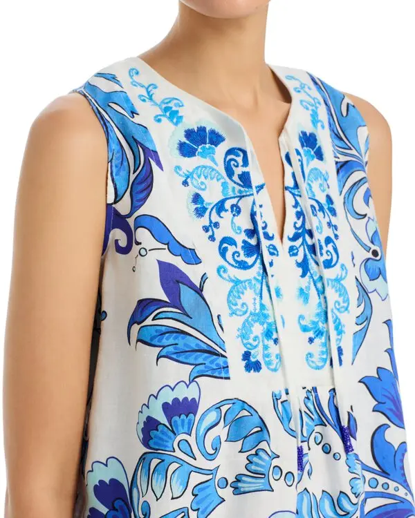 Johnny Was Linen Tunic
