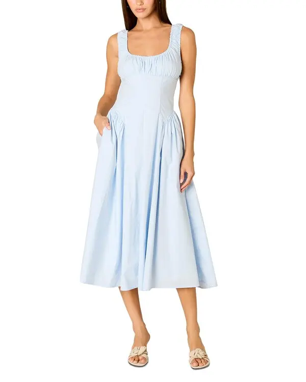 NIA Vittoria Sleeveless Midi Dress