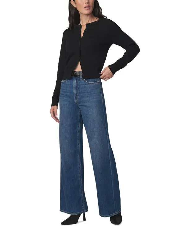 Joe's Jeans The Mia Petites Wide Leg Jeans - Fortunate