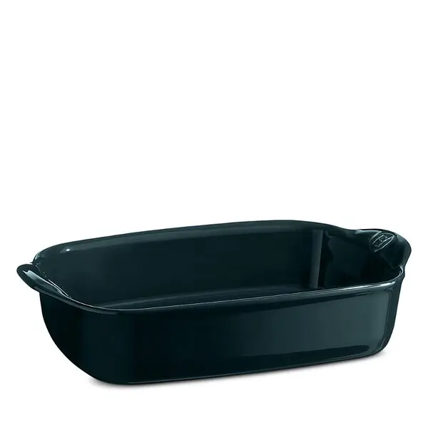 EMILE HENRY The Right Dish Rectangular Baker, 4.8 Qt - Azure